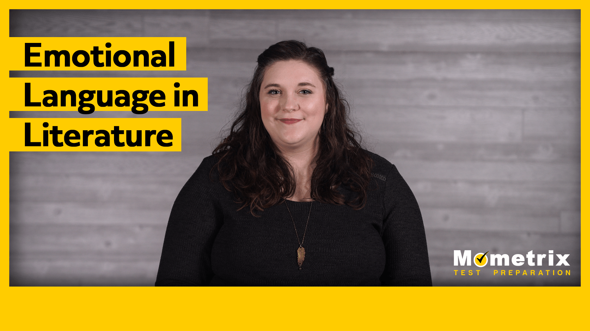 Emotional Language in Literature - Writing Review (Video)