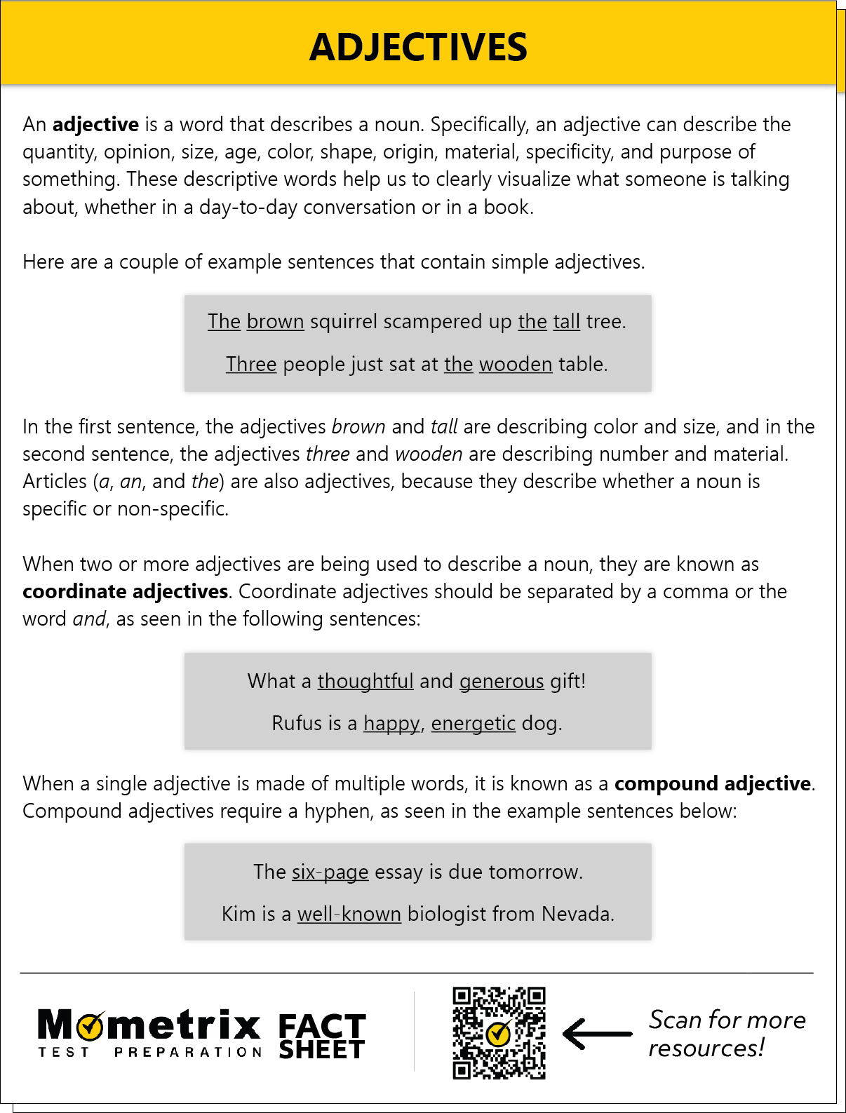 What is an Adjective? (Video)