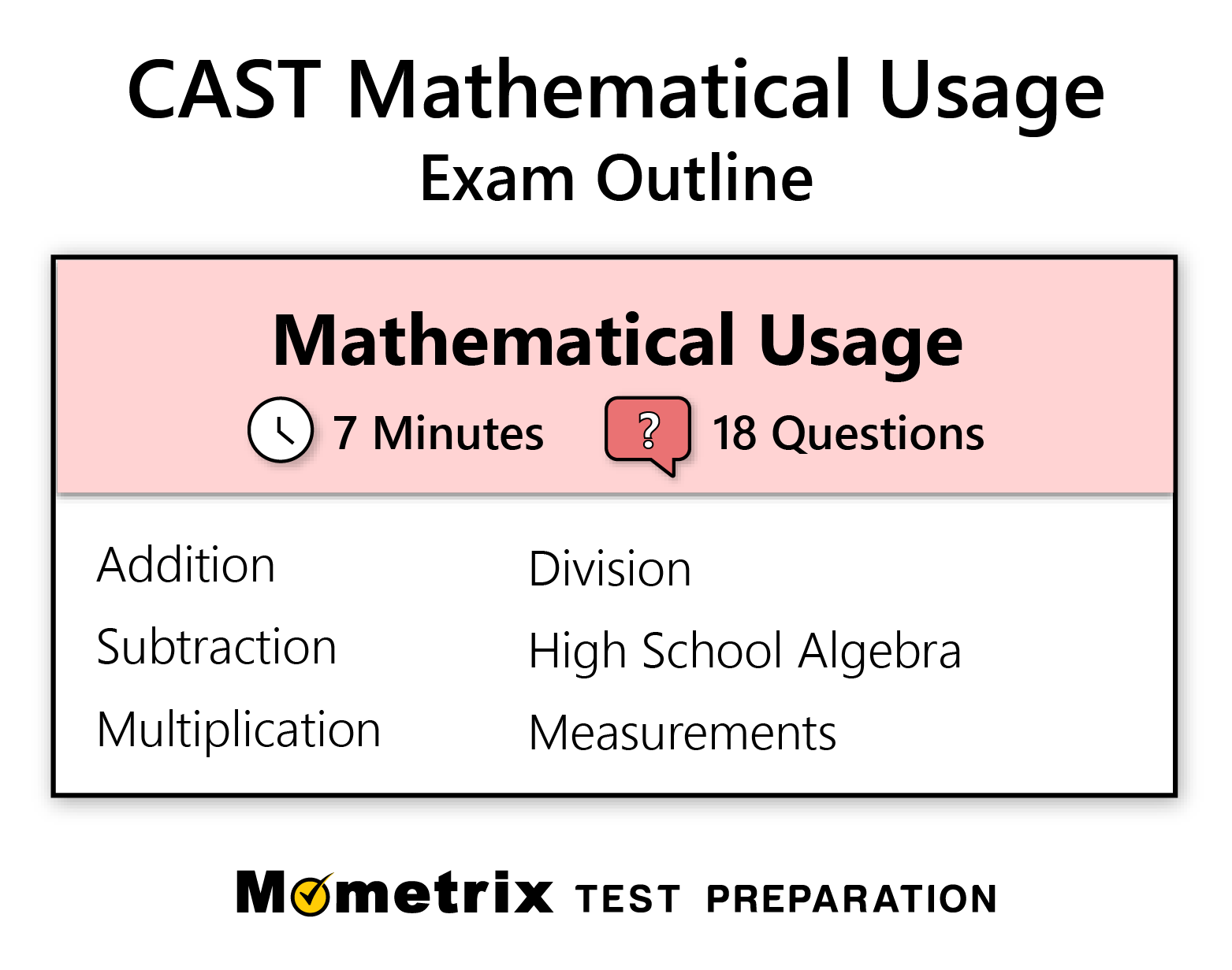 CAST Mathematical Usage Practice Test (updated 2023) CAST Mathematical Usage Practice Test (updated 2023)