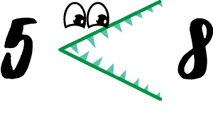 Remembering the Greater Than Sign & Less Than Sign