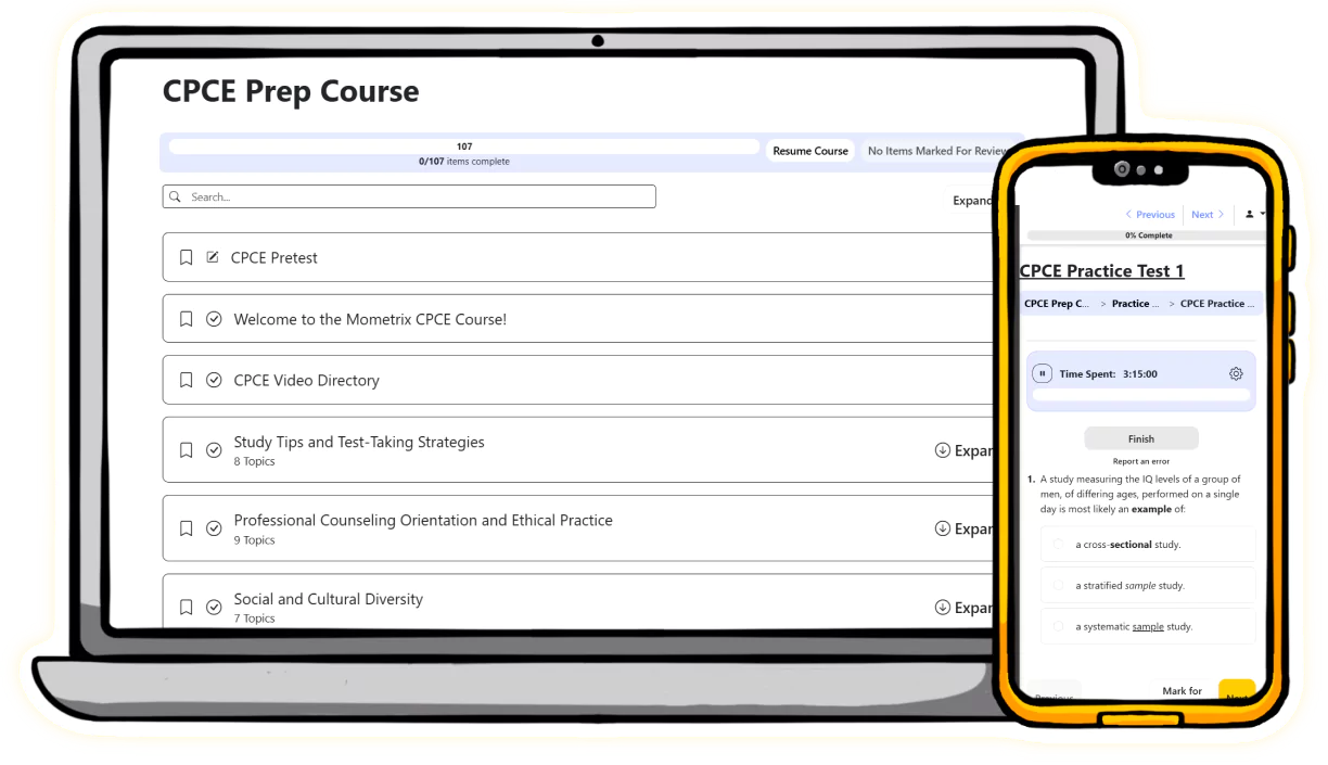 CPCE Study Course (1250+ Practice Questions) | Mometrix