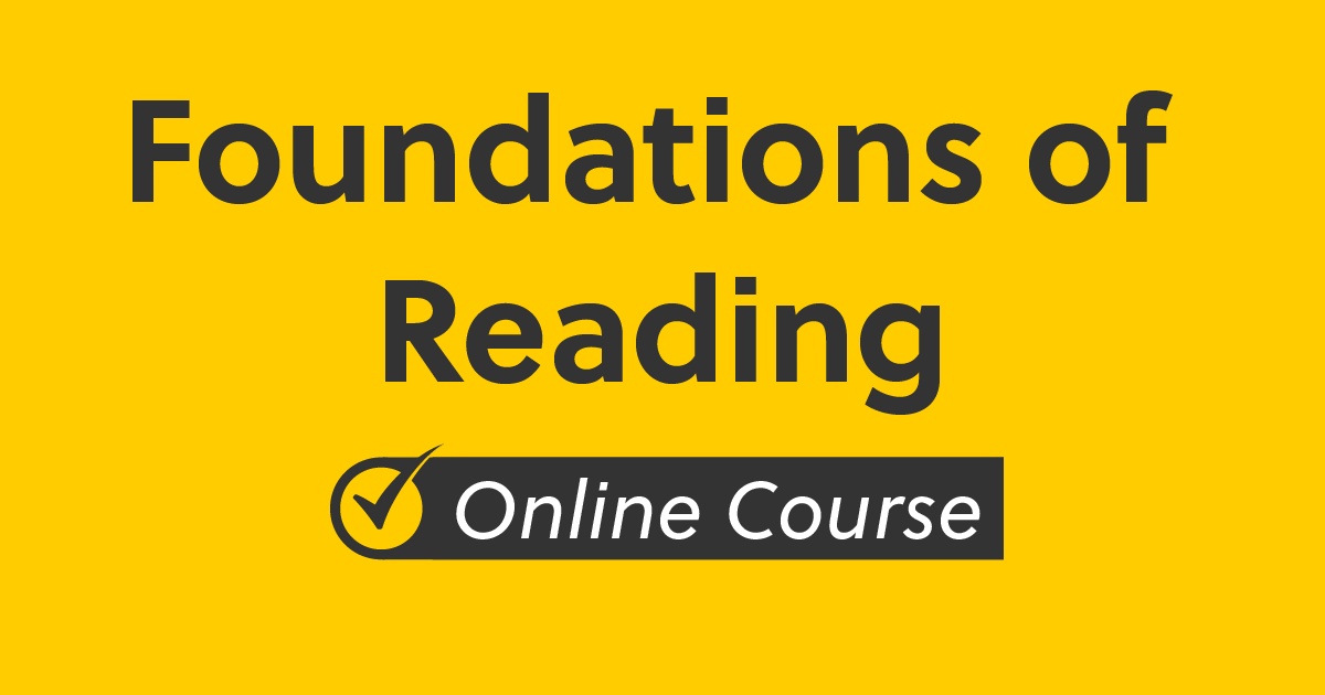 Foundations of Reading Course | Mometrix Online Courses