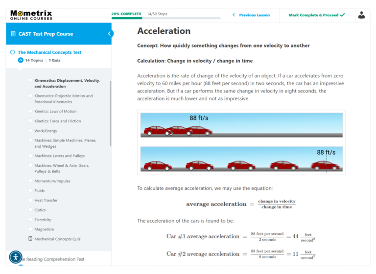 CAST Test Prep Course (350+ Practice Questions) | Mometrix