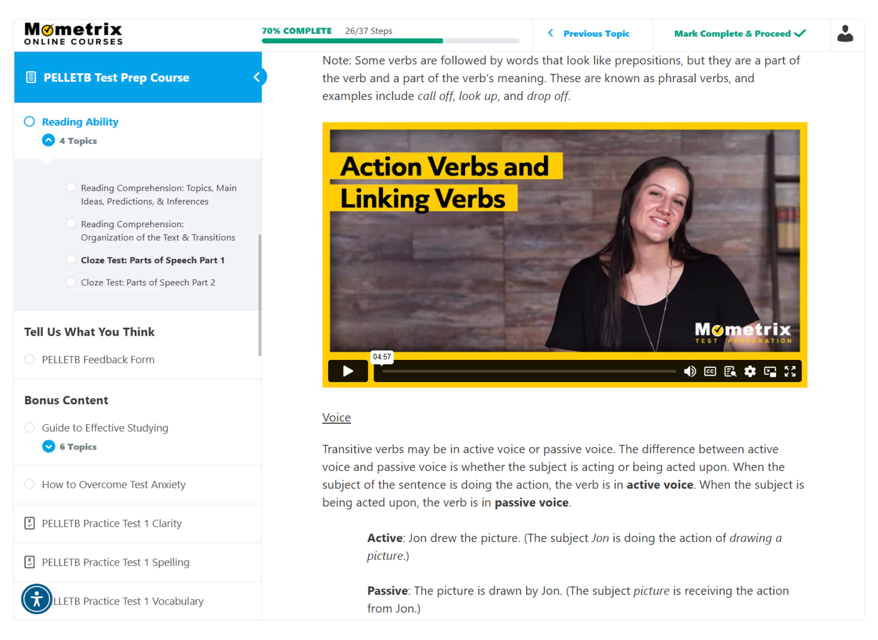PELLET B Prep Course | Mometrix Online Courses