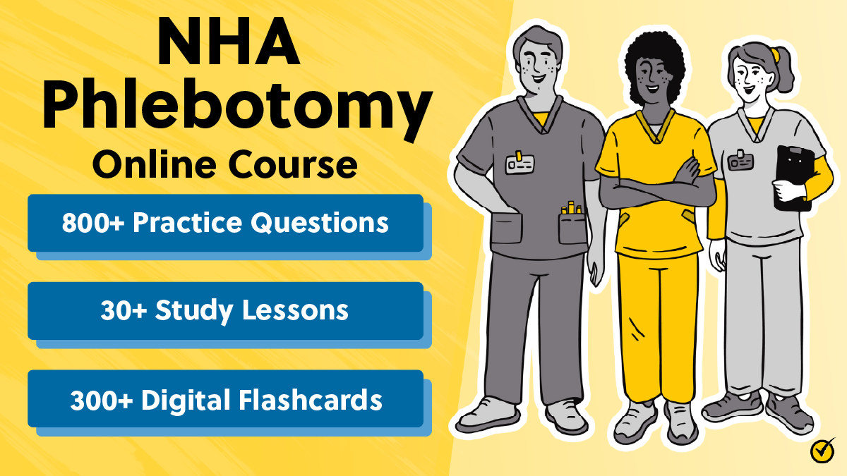 NHA Phlebotomy Exam Course (800+ Practice Questions) | Mometrix