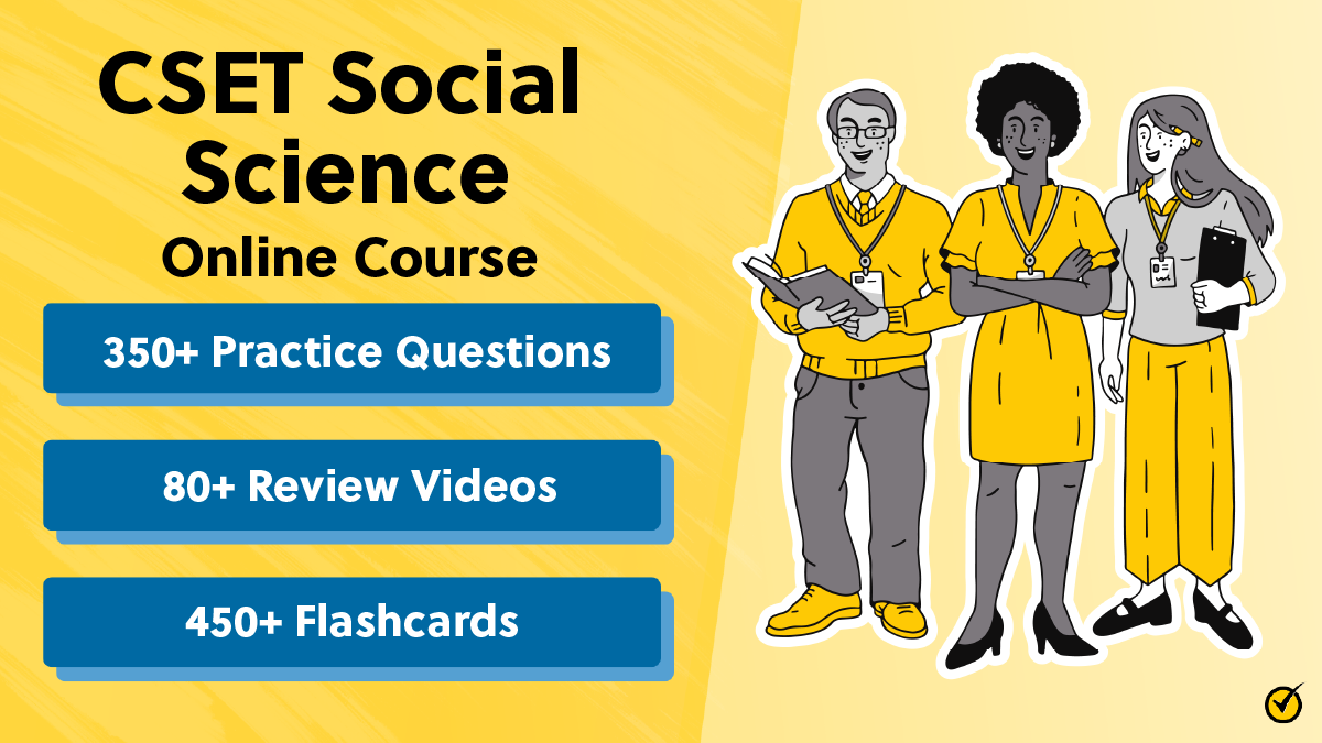 CSET Social Science Prep Course (350+ Practice Questions) | Mometrix
