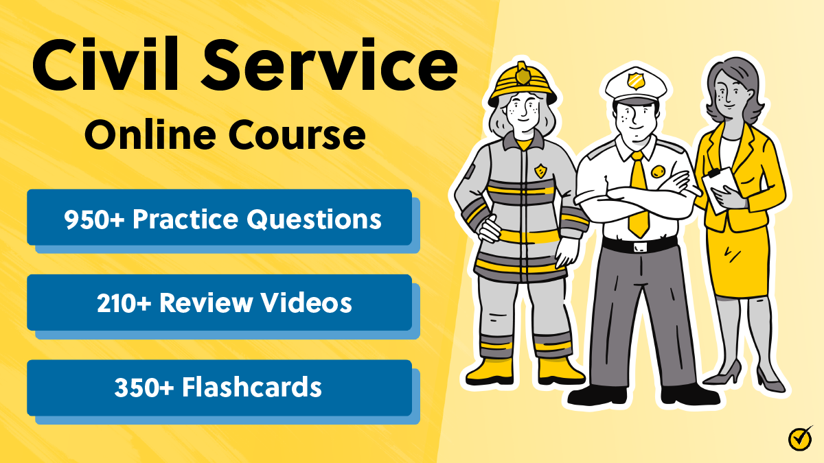 Civil Service Exam Course (950+ Practice Questions) | Mometrix