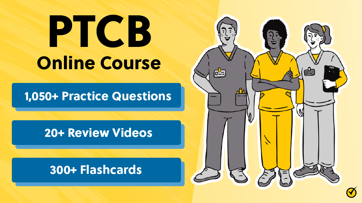 Online PTCB Exam Study Course (1050 Practice Questions) | Mometrix