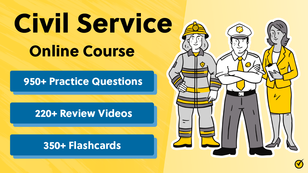 Civil Service Exam Course (950+ Practice Questions) | Mometrix