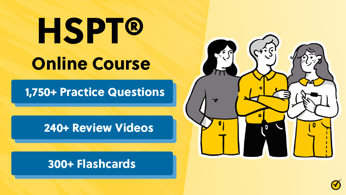 HSPT Prep Course (1750+ Practice Questions) | Mometrix